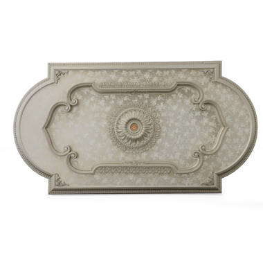 Rectangular Plaster Medallion